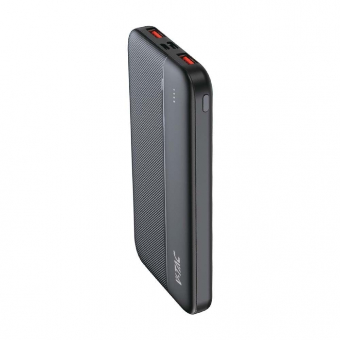 SKU 7831 V-Tac | Power Bank 10.000 mAh Colore Nero | Luxtec